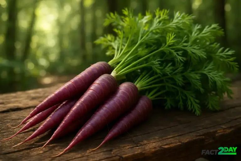 Purple carrot: carrot's history before orange.