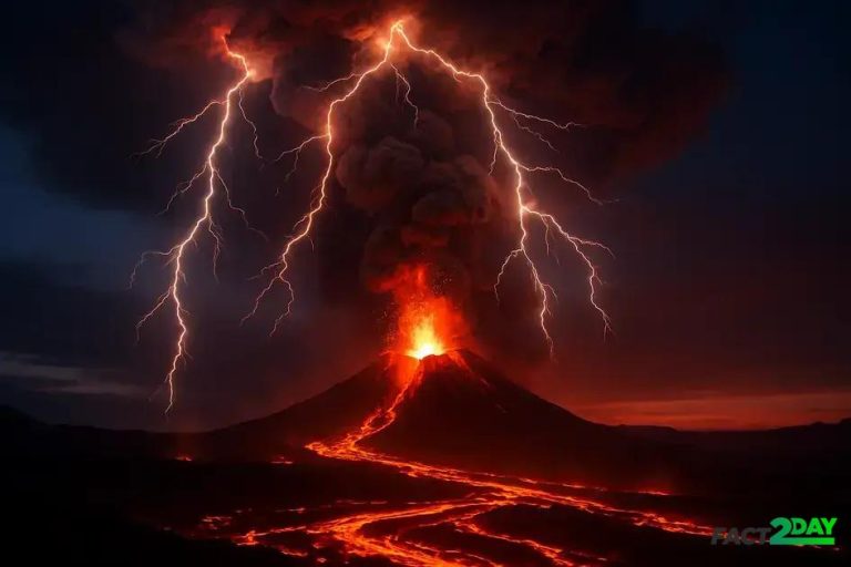 Volcanic lightning: lightning born in volcanic eruptions.
